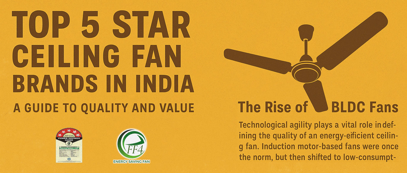 Top 5 Star Ceiling Fan Brands in India: A Guide to Quality and Value ...