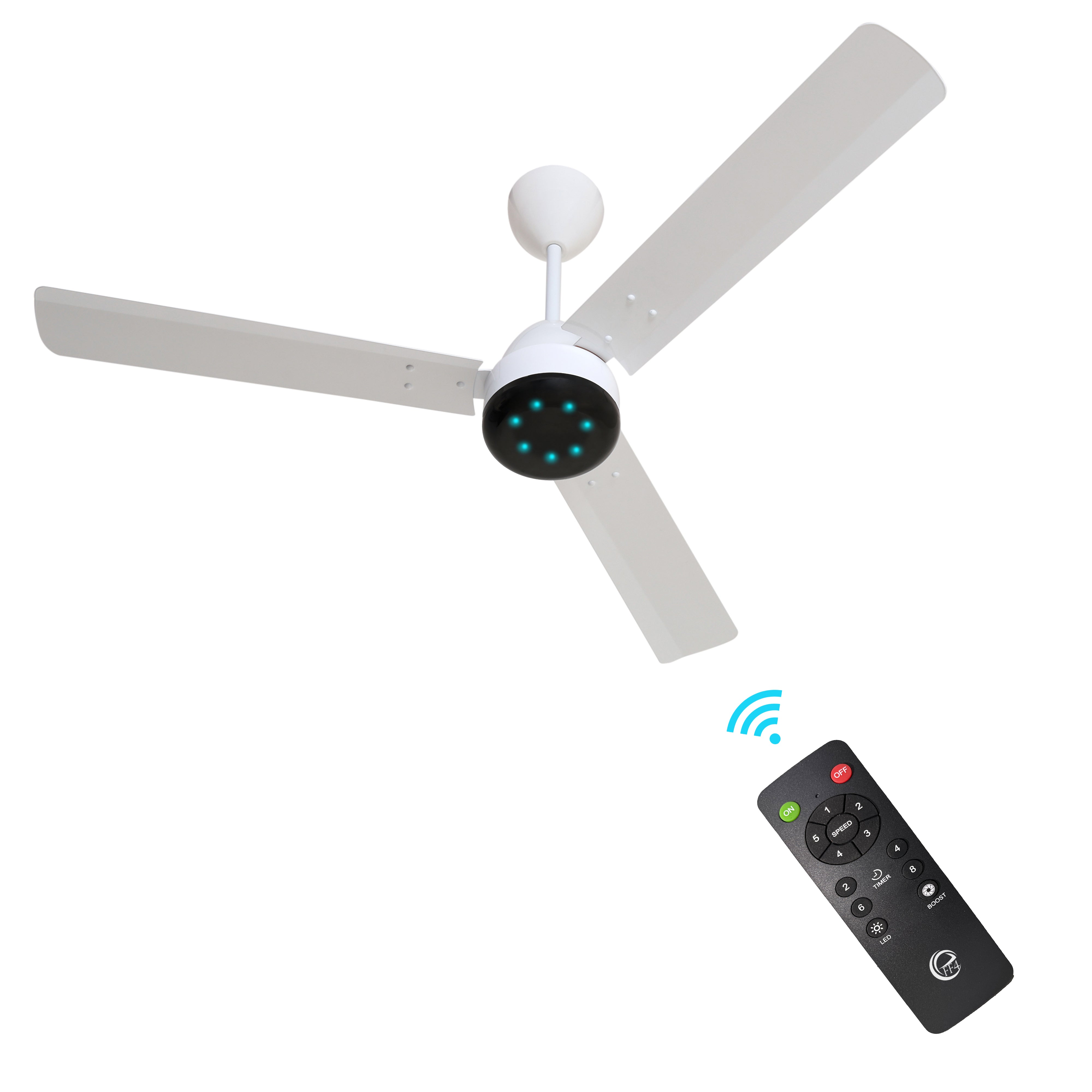 eFF4 Sino1200 mm 3 Blade 5 Star power Saving Ceiling fan with BLDC Mot ...